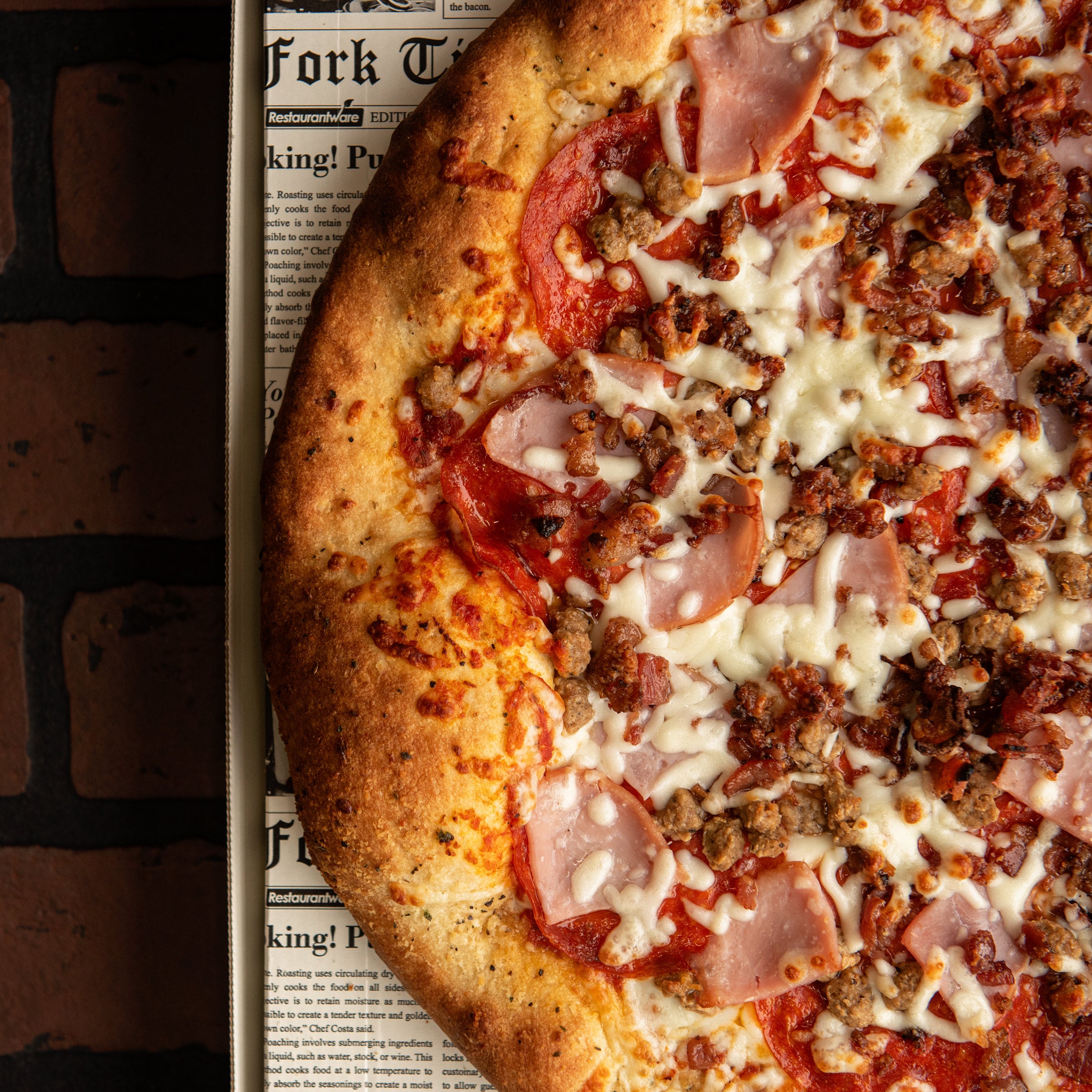 Paul Bunion's Meat Pile | Tintic Pizza Co.